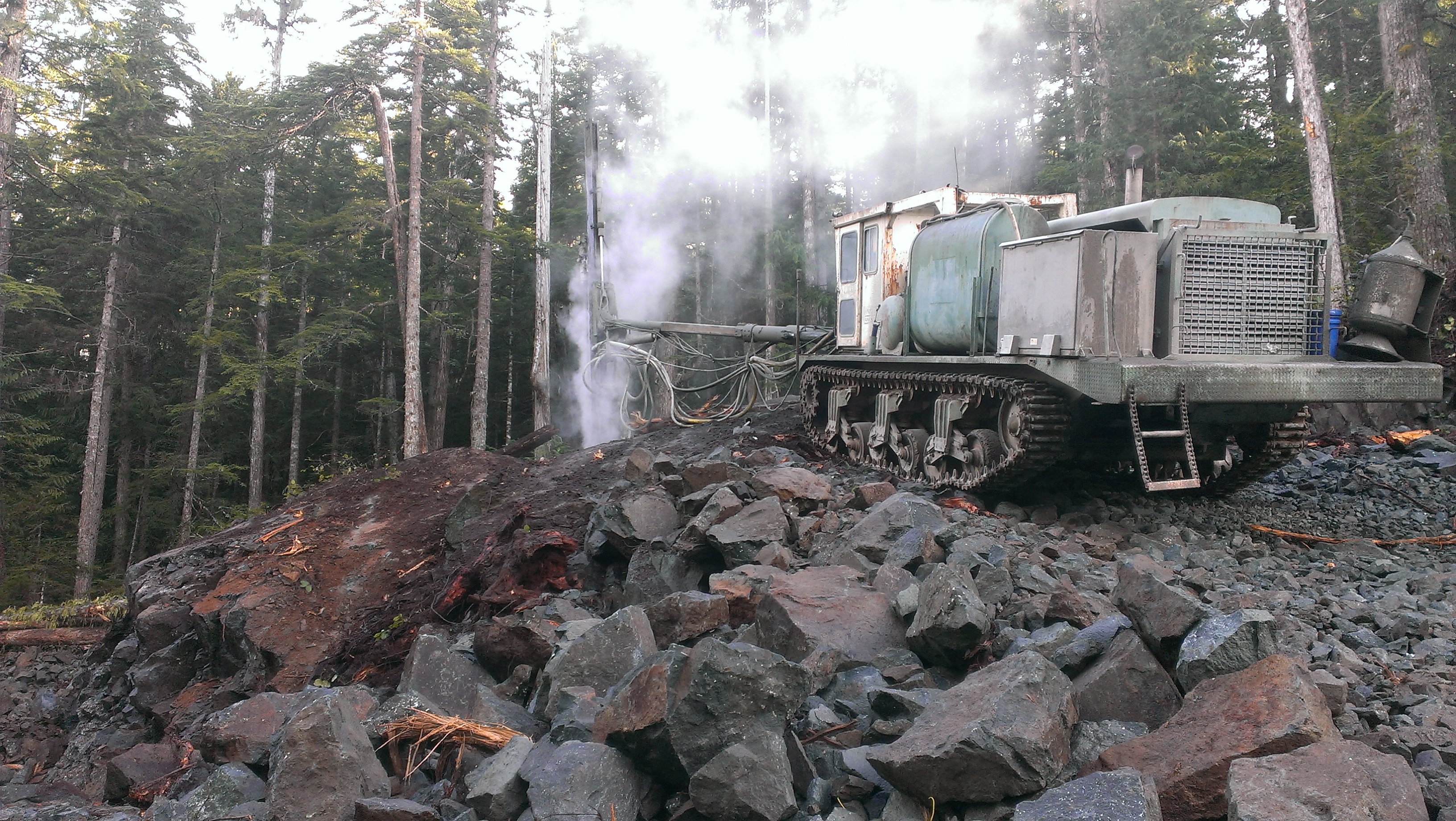 Road Construction For Probyn Log Ltd North Island Rockpro Inc